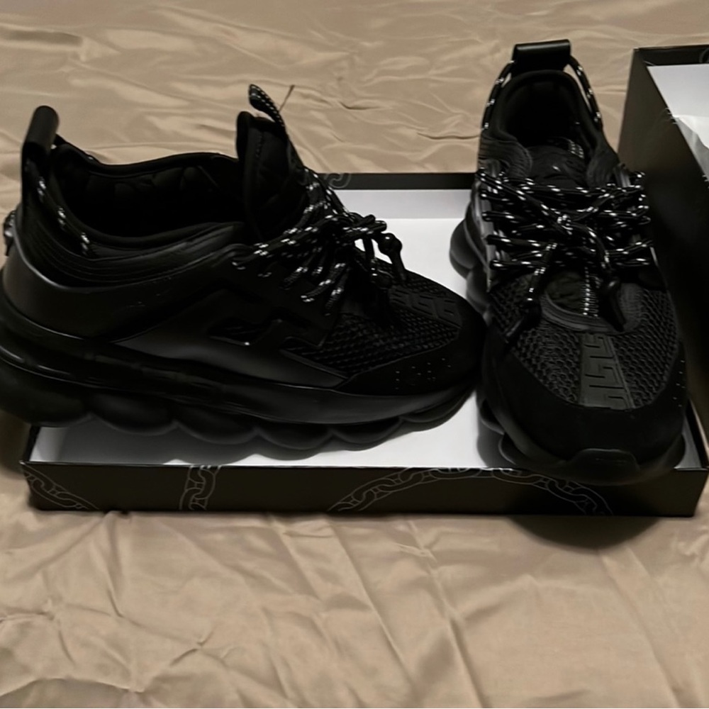 All Black Versace Chain Reactions - Gem
